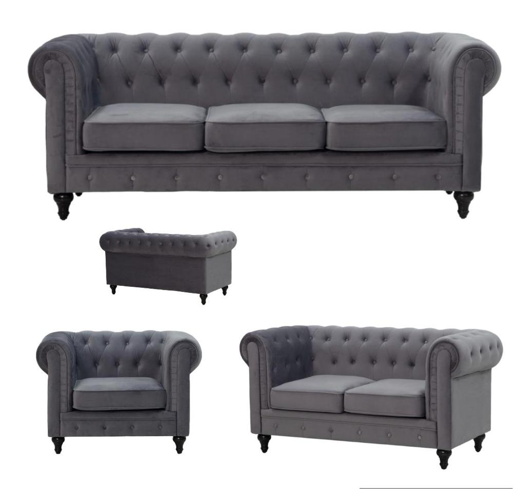 Valencia Abruzzo 3 Pc Sofa Set – MALWA FURNITURE